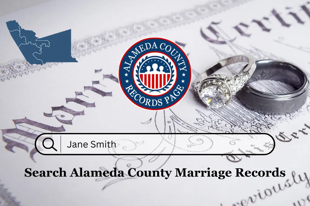 Look Up Free Alameda County Marriage Records (Past & Present)